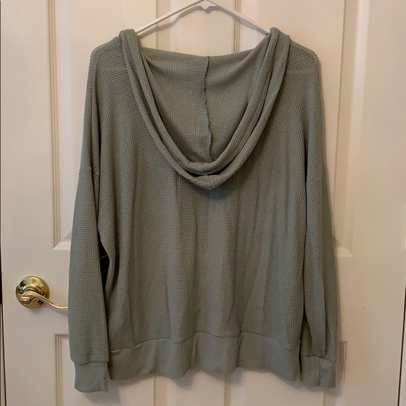 Lulus | Tops | Lulus Getting Warmer Knit Thermal Hoodie | Poshmark